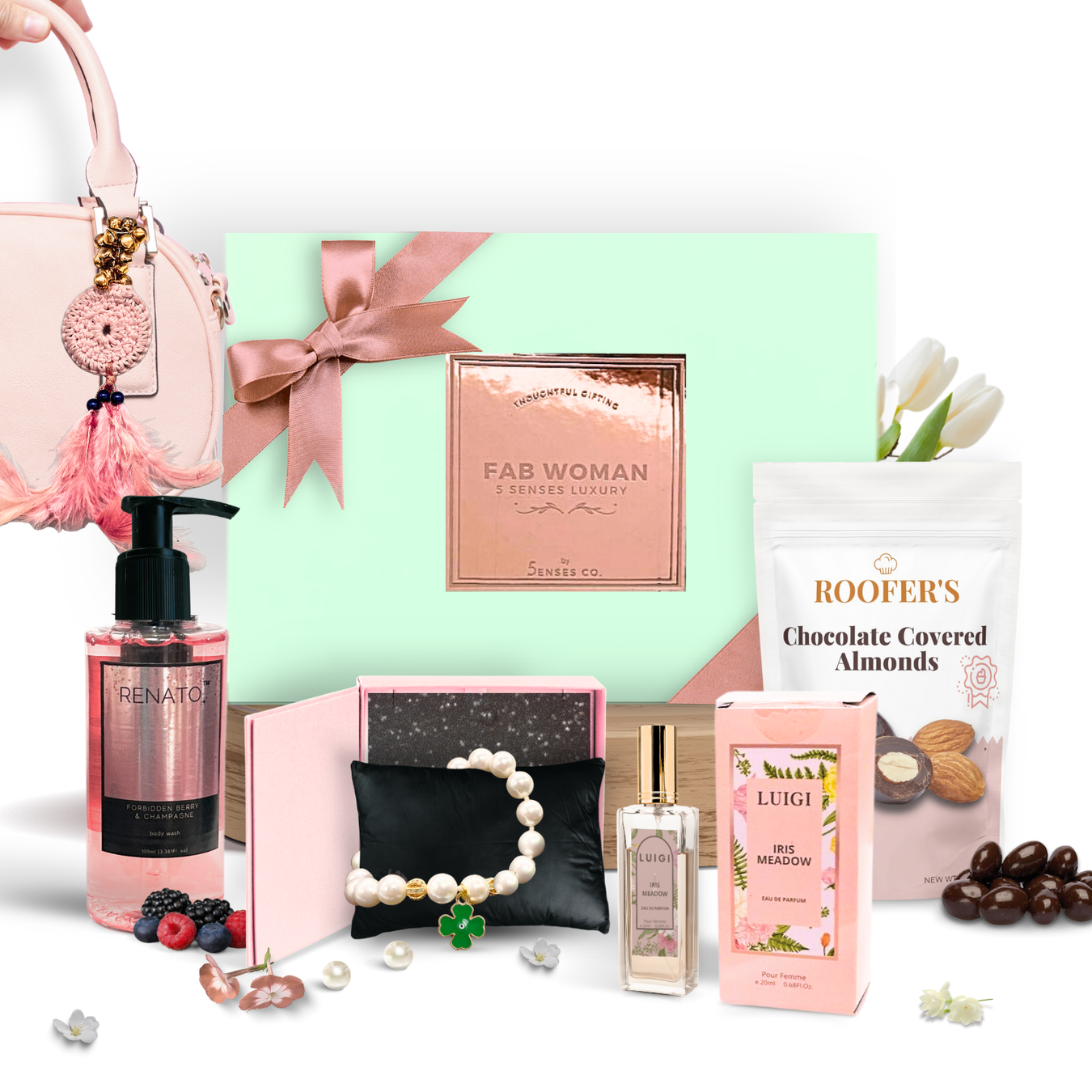 Fab Woman | Luxury 5 Senses Gift Hamper for Women – 5 Senses Co.